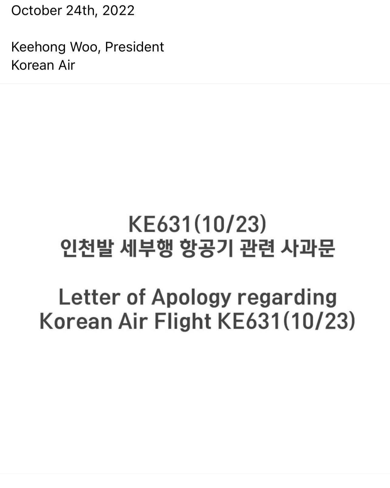 大韓航空KE631客機降落3次「衝出跑道」 - GOGOAdvise - Travel 旅遊日記